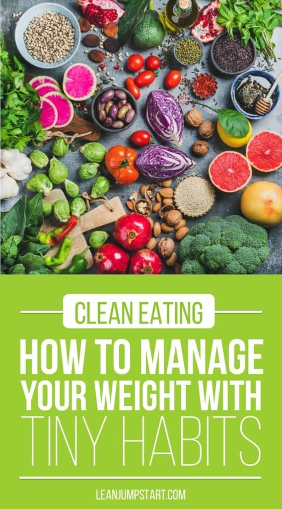 Clean eating for beginners with 52 tiny habit changes