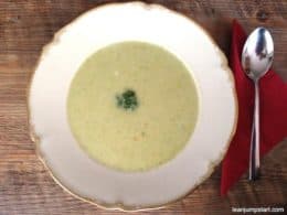 Parsley Root Soup Recipe: a quick and easy clean eating soup