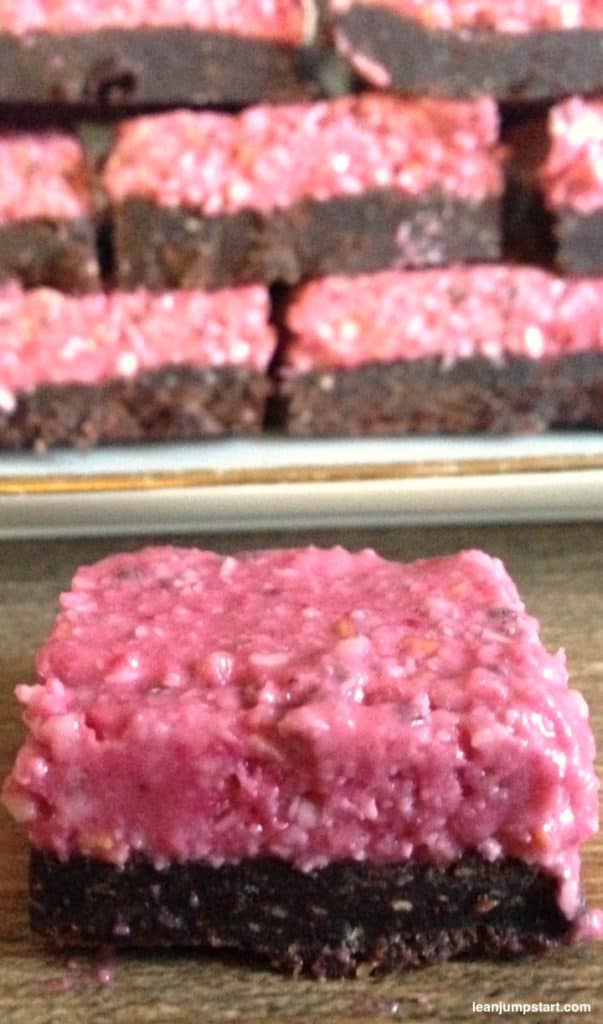 Raw chocolate raspberry cake: a clean and delicious treat