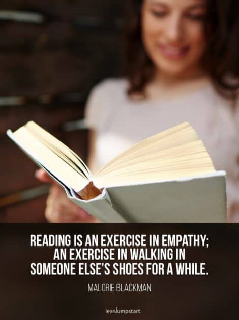 68 inspirational reading quotes (+ 9 benefits)