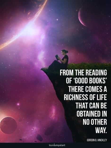 68 inspirational reading quotes (+ 9 benefits)